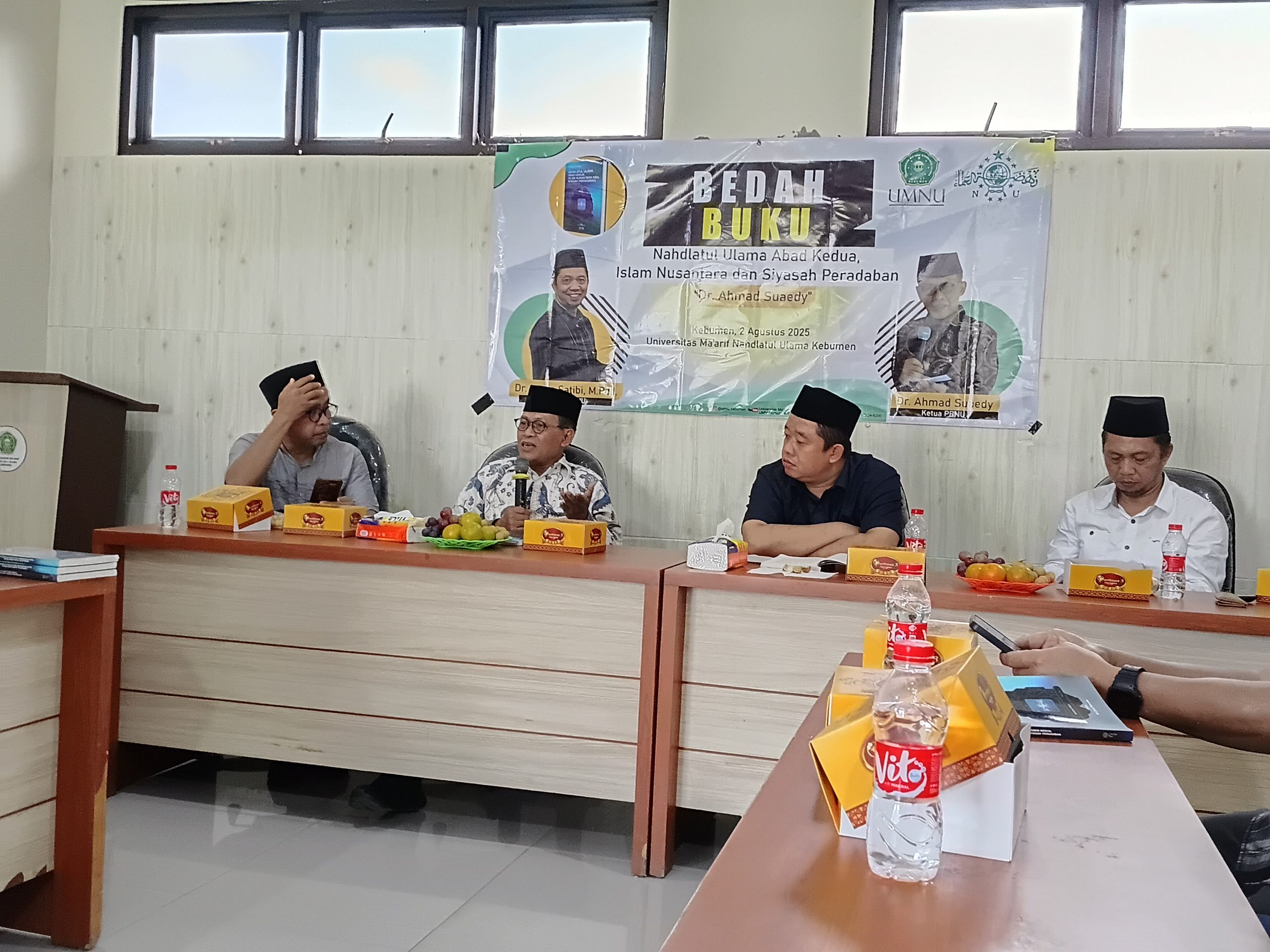 NU Dorong Dakwah Peradaban Global, Ahmad Suaedy Kupas Buku Strategis di ...